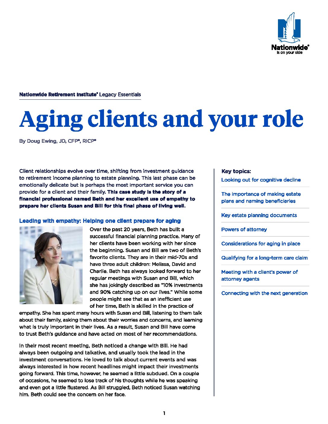 Aging clients and your role - Ultimate Practice
